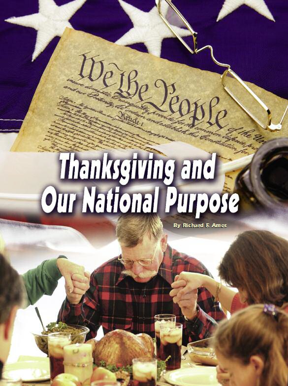Thanksgiving and Our National Purpose | Tomorrow's World