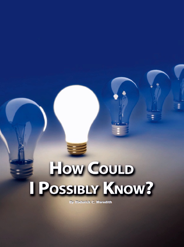 How Could I Possibly Know? | Tomorrow's World