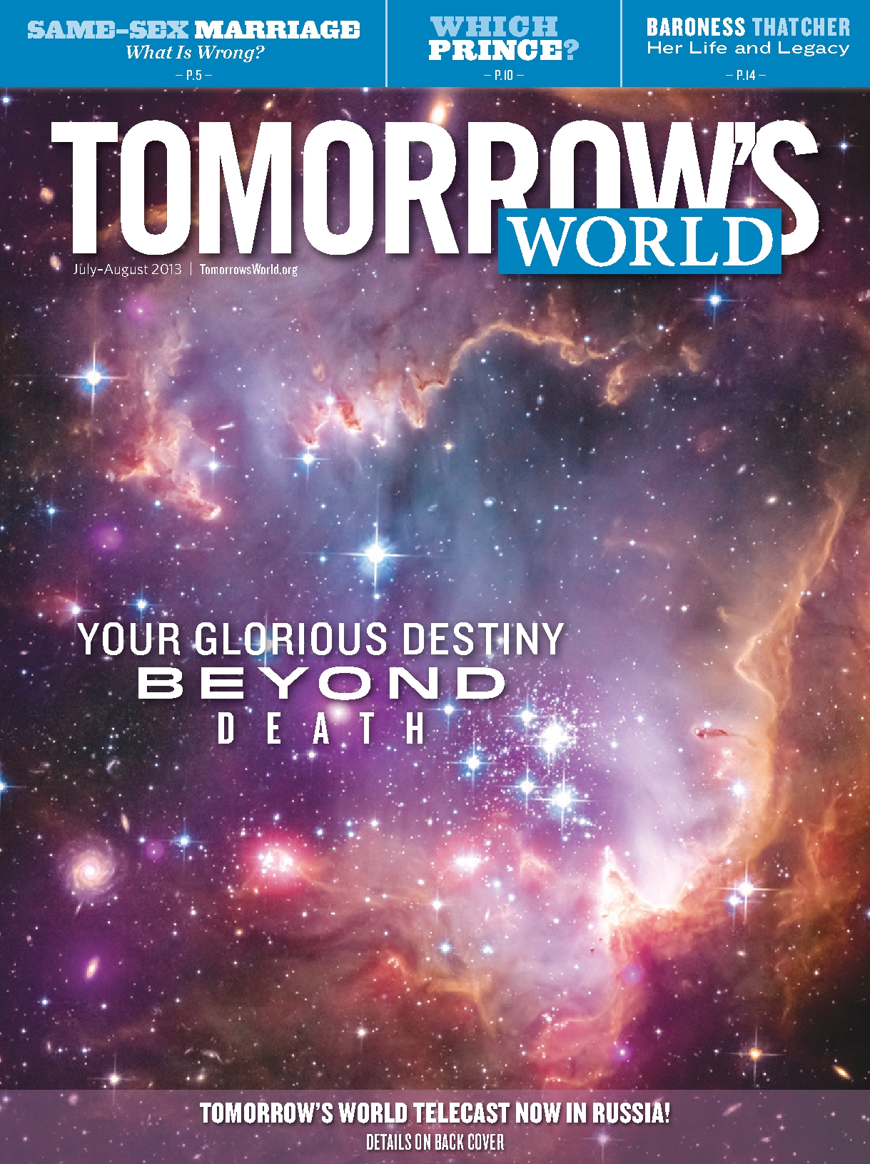 Your Glorious Destiny | Tomorrow's World